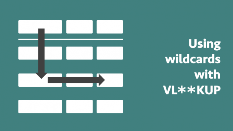 Using wildcards with VLOOKUP - Excel Off The Grid