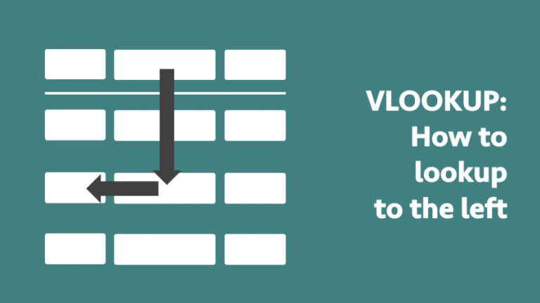 How To Vlookup To The Left Excel Off The Grid