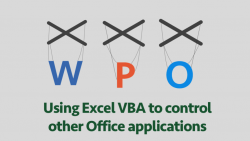 Using VBA to control other Office applications - Excel Off The Grid