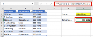 Automatically expand the VLOOKUP data range - Excel Off The Grid
