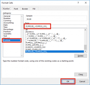 Change number format based on a cells value - Excel Off The Grid