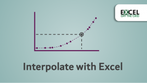 How to Interpolate in Excel: 4 simple ways
