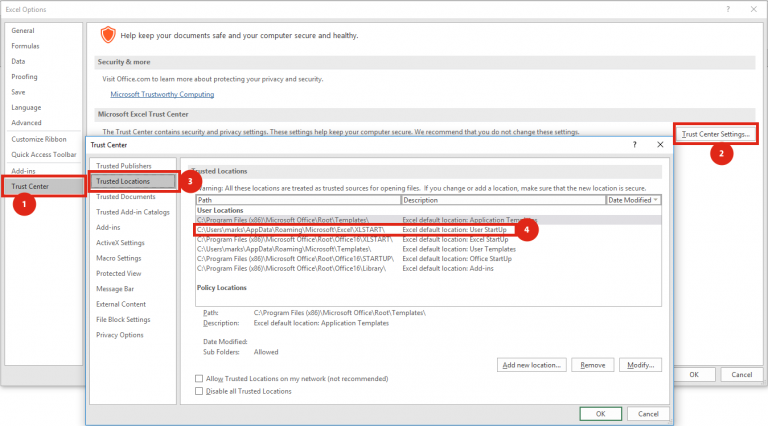 Automatically open workbooks when Excel starts - Excel Off The Grid