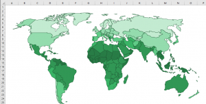 Creating custom Map Charts using shapes and VBA - Excel Off The Grid