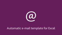 Automatic e-mail template for Excel - Excel Off The Grid