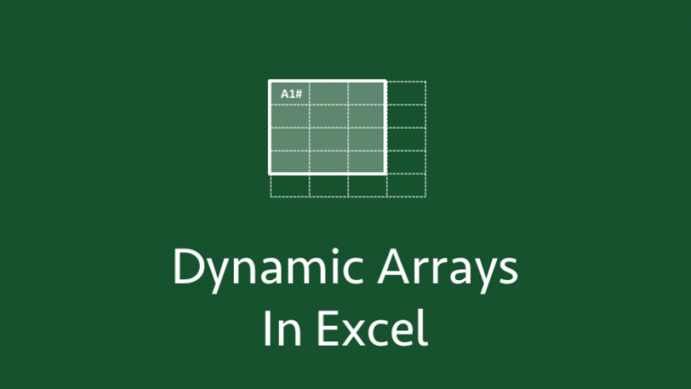 Dynamic arrays in Excel - Everything you NEED to know