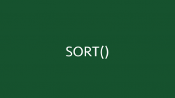 SORT function in Excel (How to + 6 Examples) - Excel Off The Grid