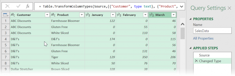 Power Query - Unpivot Data - Excel Off The Grid
