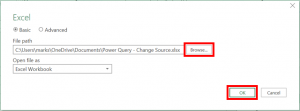 Power Query - Change the Source Data Location - Excel Off The Grid