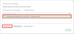 Power Query - Change the Source Data Location - Excel Off The Grid