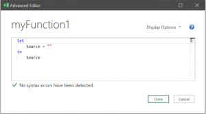 Power Query - Custom Functions - Excel Off The Grid