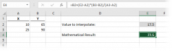How to Interpolate in Excel: 4 simple ways