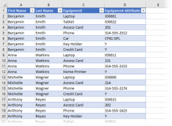 How to combine rows in Power Query