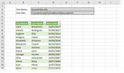 Change the Power Query source based on a cell value
