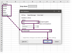 How to add a drop-down list in Excel (3 easy ways)