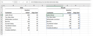 FILTER function in Excel (How to + 8 Examples)