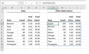 How to use dynamic arrays with other features (7 scenarios)
