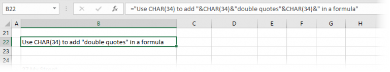 Char Function In Excel Excel Off The Grid