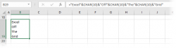CHAR function in Excel - Excel Off The Grid