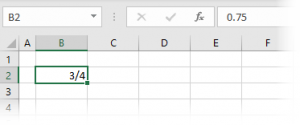 How to display fractions in Excel (the easy way)