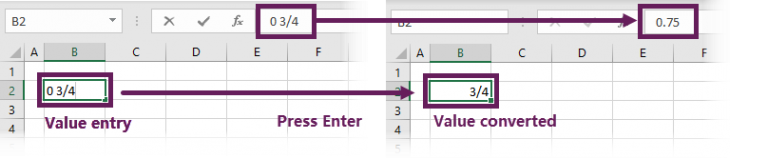 How to display fractions in Excel (the easy way)