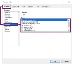 How to display fractions in Excel (the easy way)