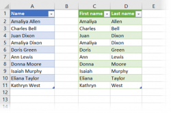 How to split cells in Excel: 4 simple ways