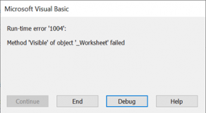 VBA to hide all sheets except one - Excel Off The Grid