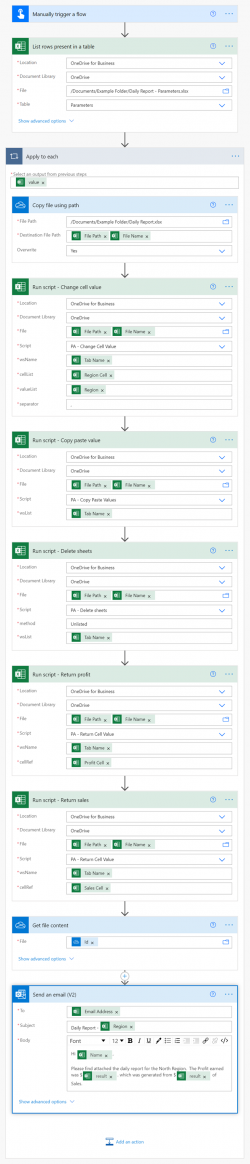 Use Office Scripts with Power Automate - Excel Off The Grid