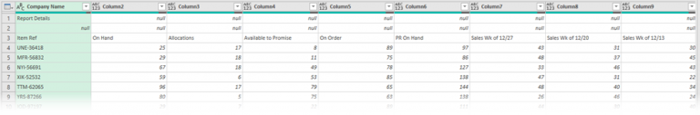 Rename columns in Power Query when names change - Excel Off The Grid