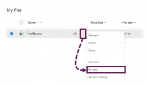 Get data from OneDrive Personal files with Power Query