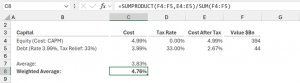 How to calculate Weighted Average in Excel (4 easy examples)