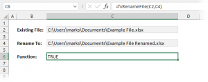 VBA Rename File (How to + 5 code examples)