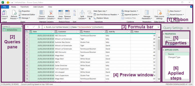 How to get data into Power Query - 5 common data sources