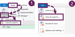Get to know Power Query Close & Load options - Excel Off The Grid