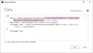 How to change source data location in Power Query (7 ways)
