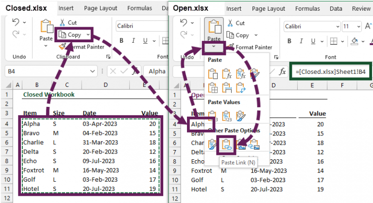 How to reference another workbook without opening: 5 DANGERS!