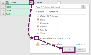 How to get data from the Current Workbook with Power Query