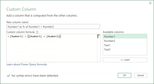 Power Query formulas (how to use them and pitfalls to avoid)