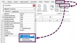 6 ways to make Excel sheets very hidden (invisible)