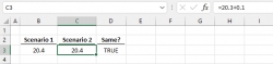 Excel can calculate the wrong results: WARNING