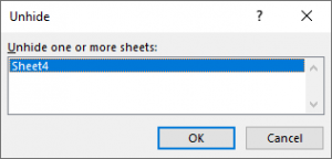 6 ways to make Excel sheets very hidden (invisible)