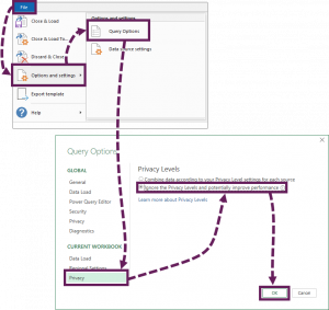 How to fix the Formula.Firewall error in Power Query (2 ways)