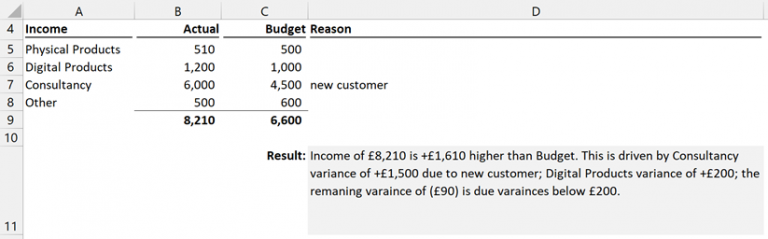 Automatic commentary writing formula in Excel - Amazing LAMBDA