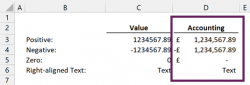 Excel number formats for accounting & finance you NEED to know