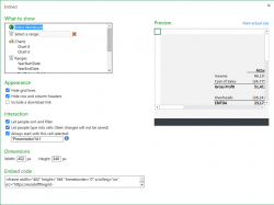 How to make an interactive view-only dashboard from Excel - Excel Off ...