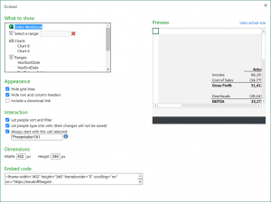 How to make an interactive view-only dashboard from Excel - Excel Off ...