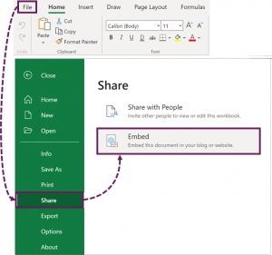 How to make an interactive view-only dashboard from Excel - Excel Off ...