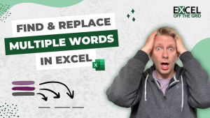 How to Find & Replace multiple words in Excel: REDUCE & SUBSTITUTE