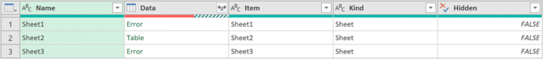 Power Query: Rename columns in nested tables from list (without errors)